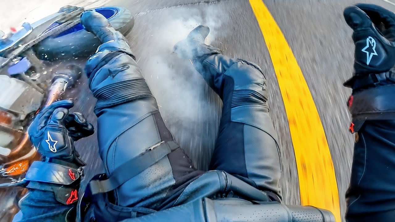 Scary motorcycle crash – best of the week