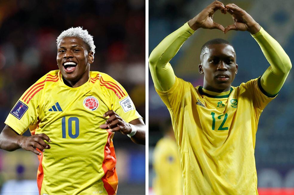 Colombia vs. Sudáfrica en el Mundial Sub-20: hora y dónde ver en vivo