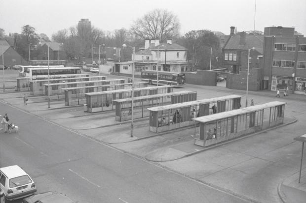 Wrexham Bus Station photos transport readers back in time