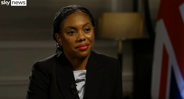 Stop asking me about Nigel Farage! Kemi Badenoch clashes with ...