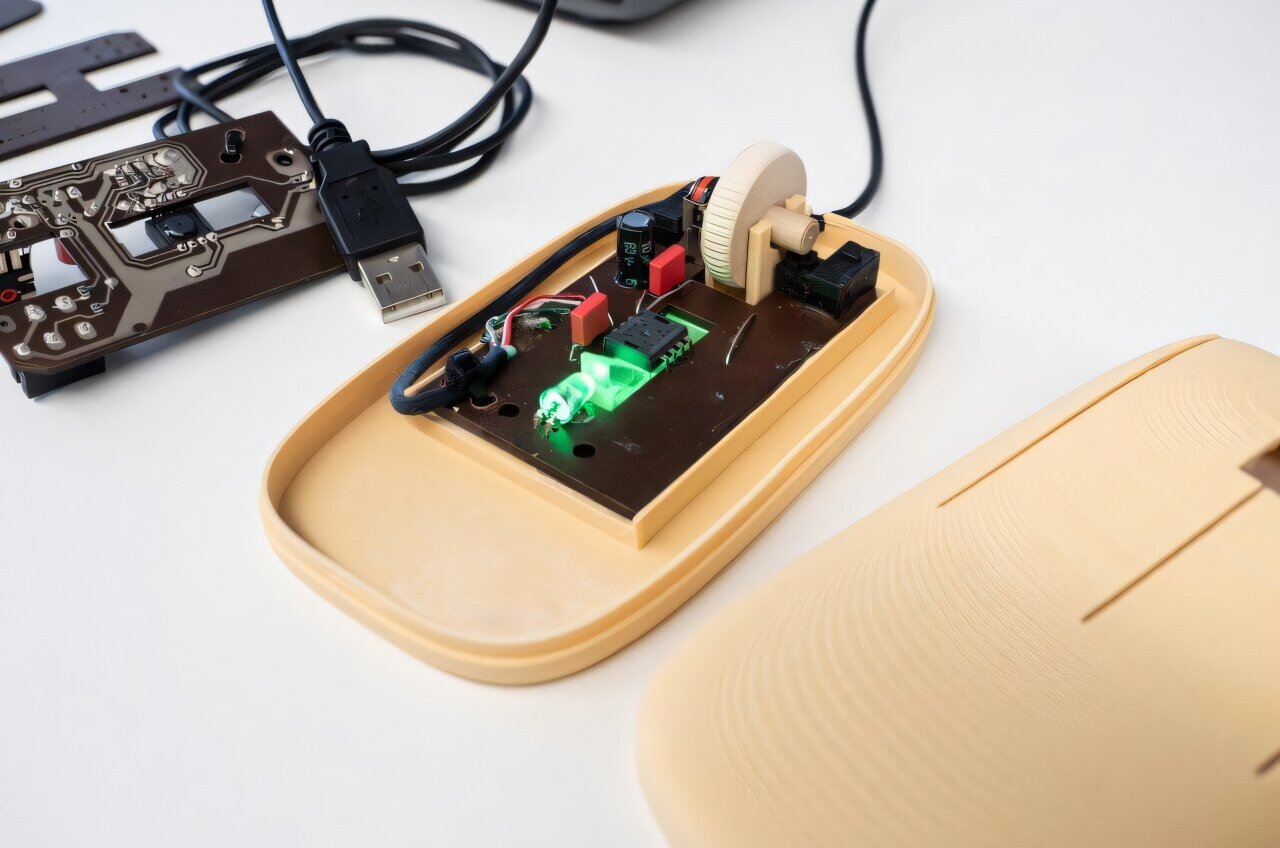 Green electronics thanks to biodegradable circuit boards