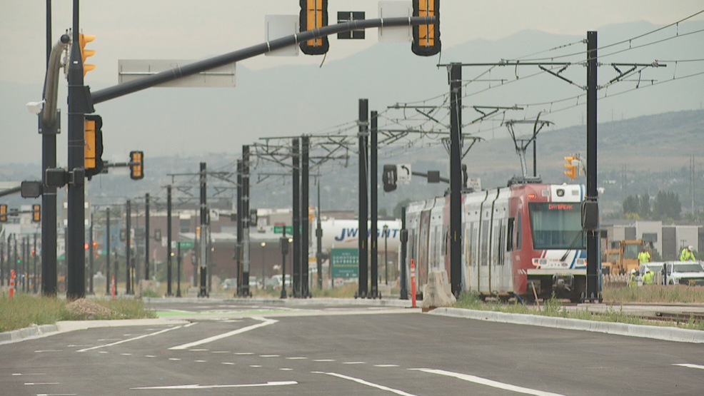 TRAX involved in crash with car near Daybreak causing delays