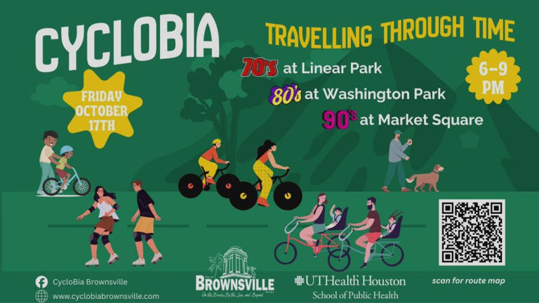 CycloBia Brownsville’s ‘Time Travel’ event set for Oct. 17
