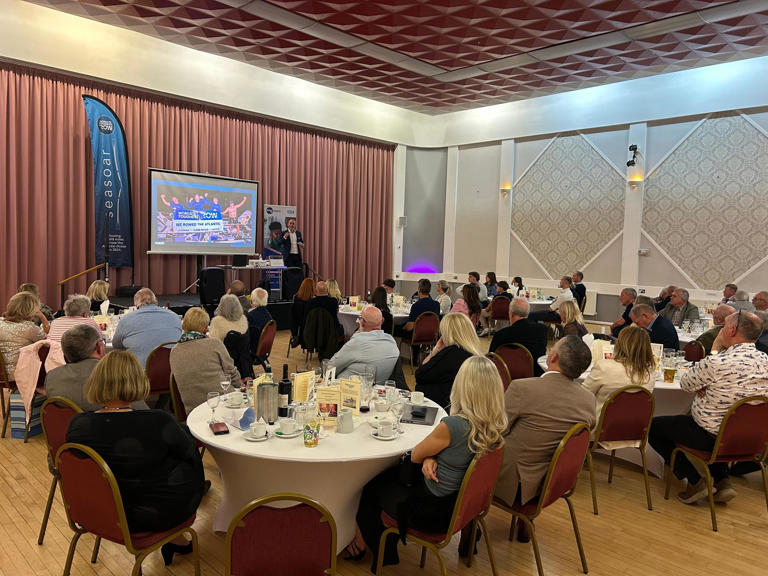 Atlantic adventurer recounts 3,000-mile row at Worthing charity evening