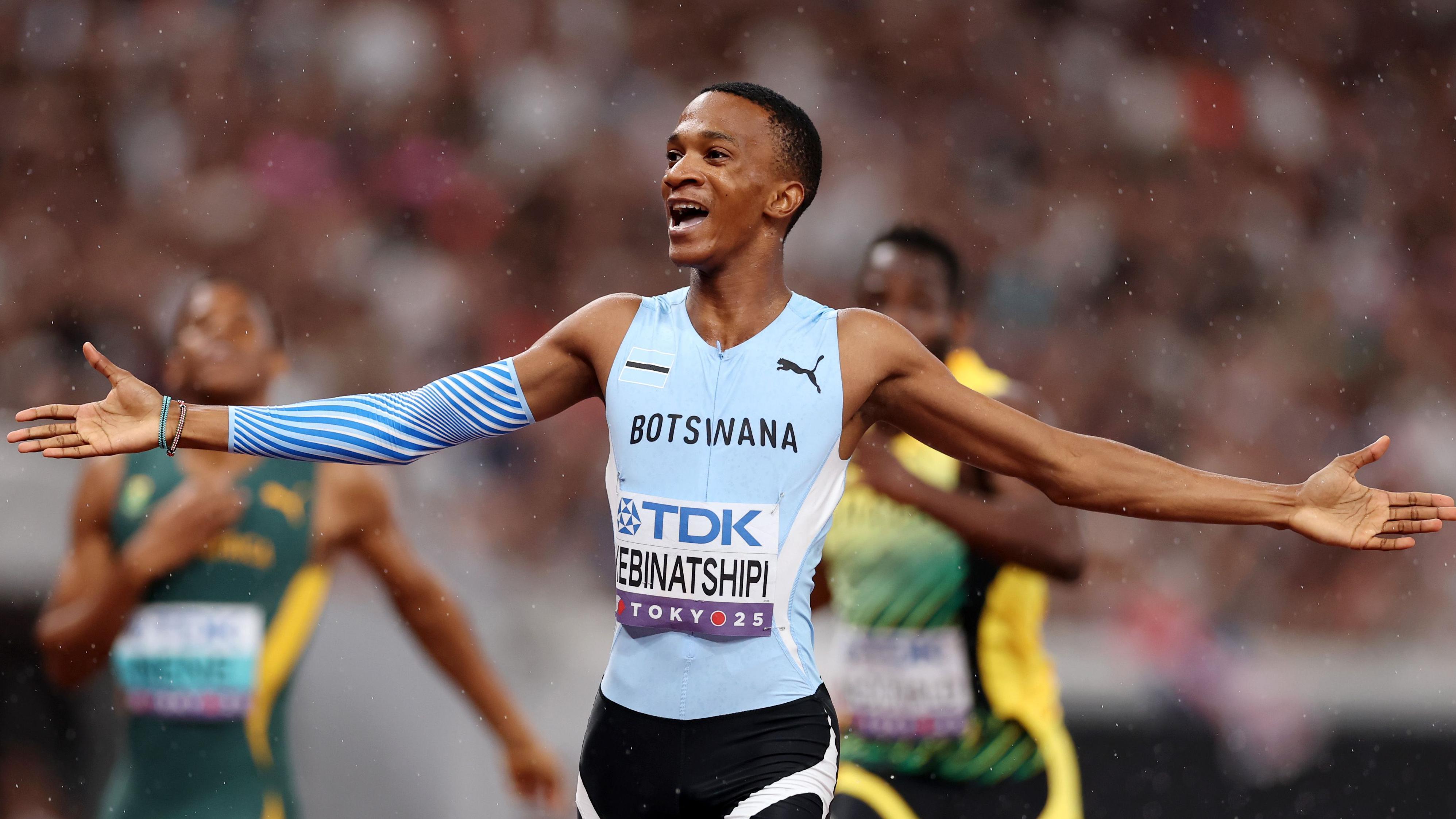 Kebinatshipi targets 400m world record after Tokyo gold