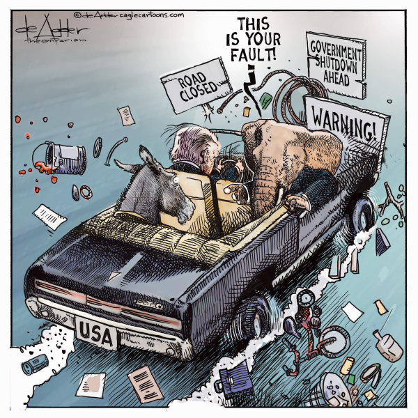 Political Cartoons from Michael de Adder