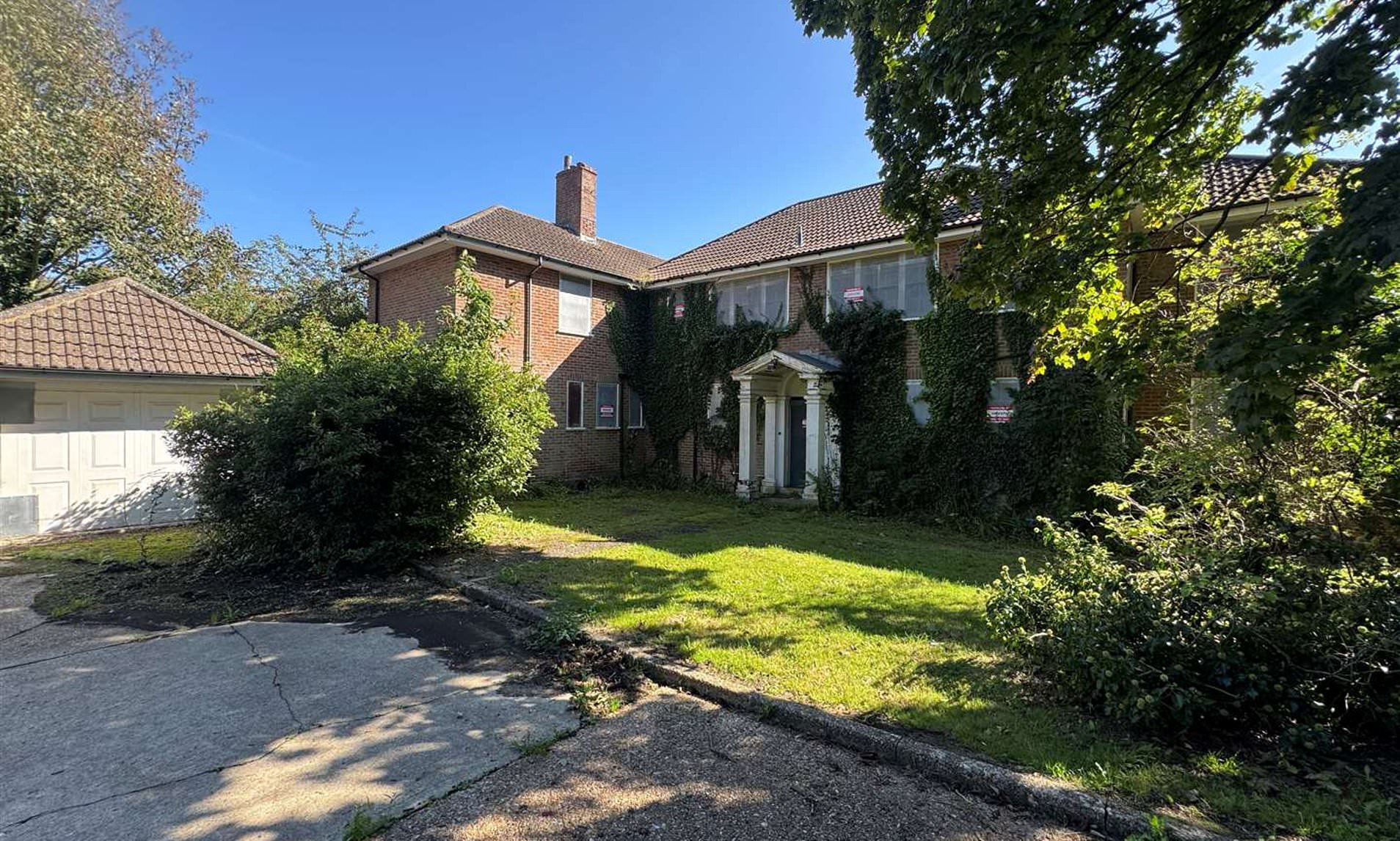 This upmarket housing estate has been eerily frozen in time for more ...