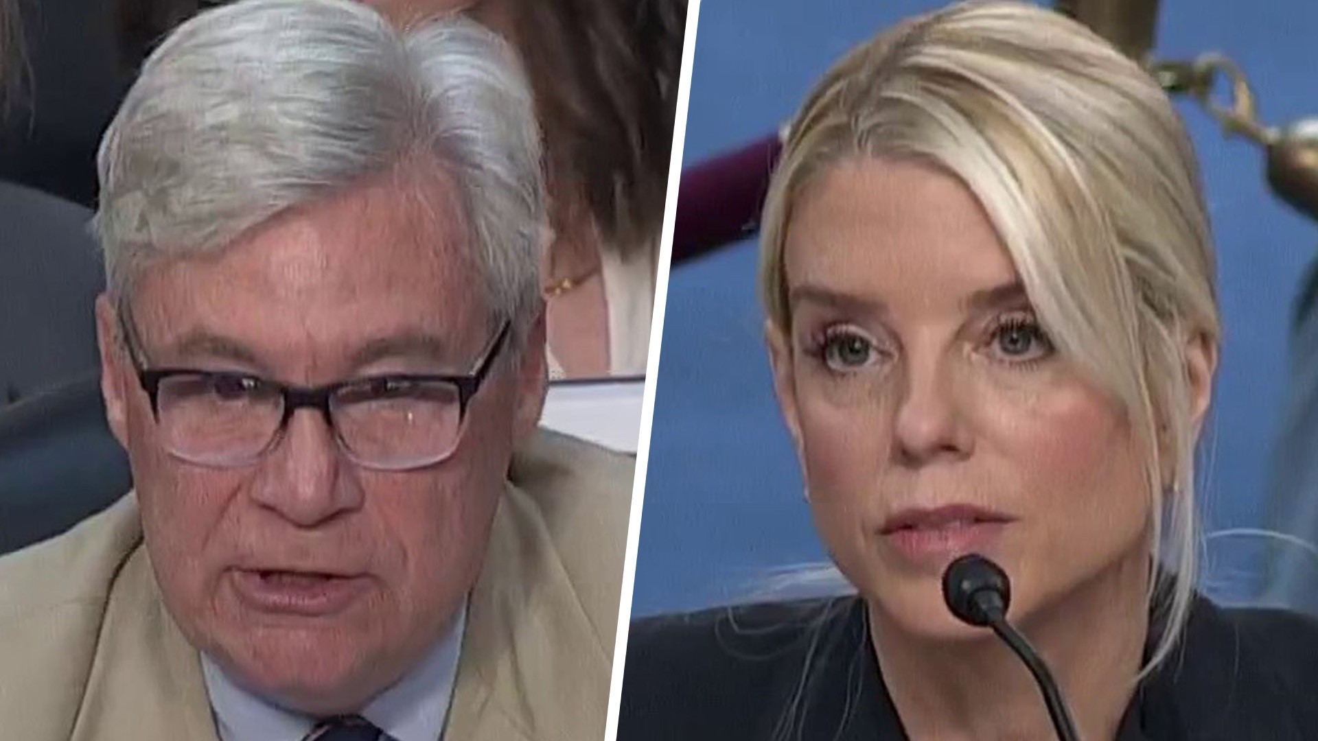 Dem Sen slams Bondi for answering questions with 'irrelevant far-right ...