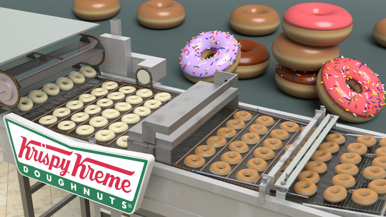 How donut machines create delicious treats