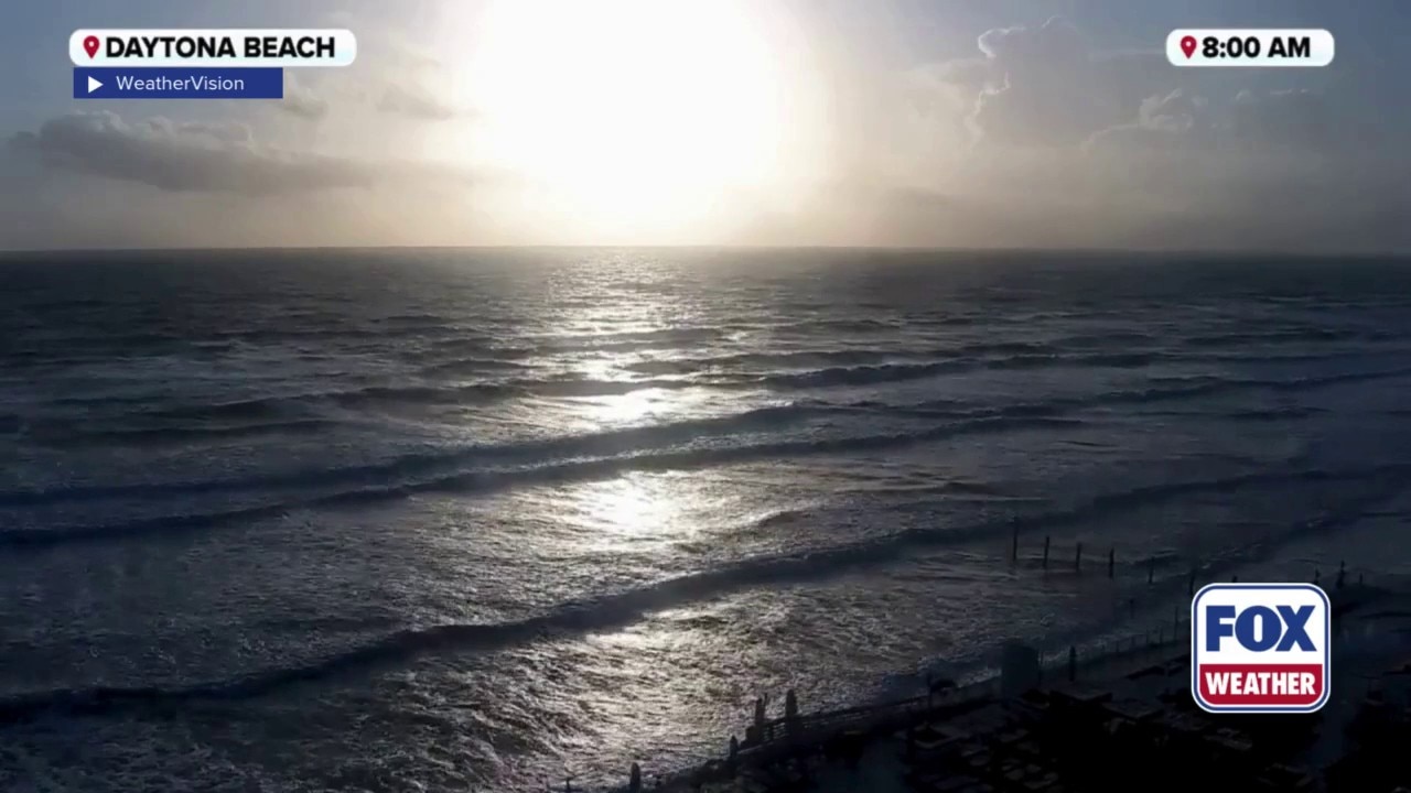 Watch: Time lapse video shows King Tide in Daytona Beach