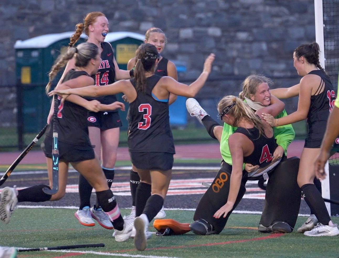 Clarkstown, Mamaroneck, Nyack, Rye Neck field hockey win October 11 games