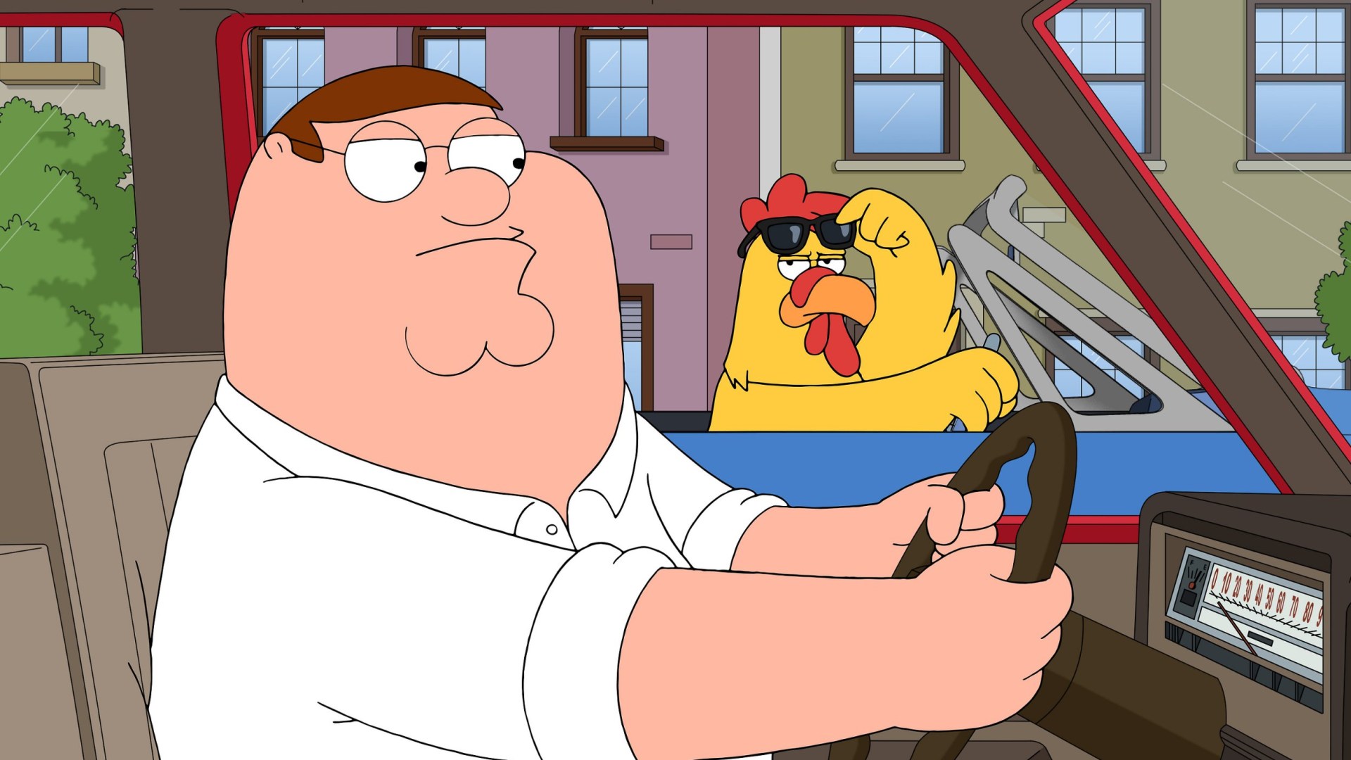 Family Guy ends Peter's feud with Ernie the Chicken