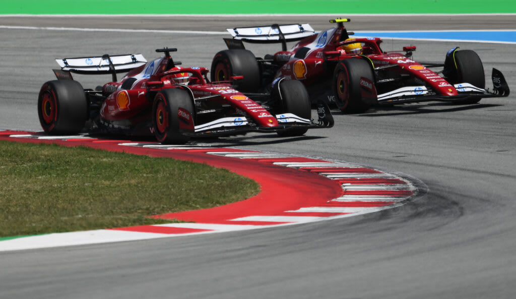 Ferrari explain Lewis Hamilton and Charles Leclerc’s struggles after ...