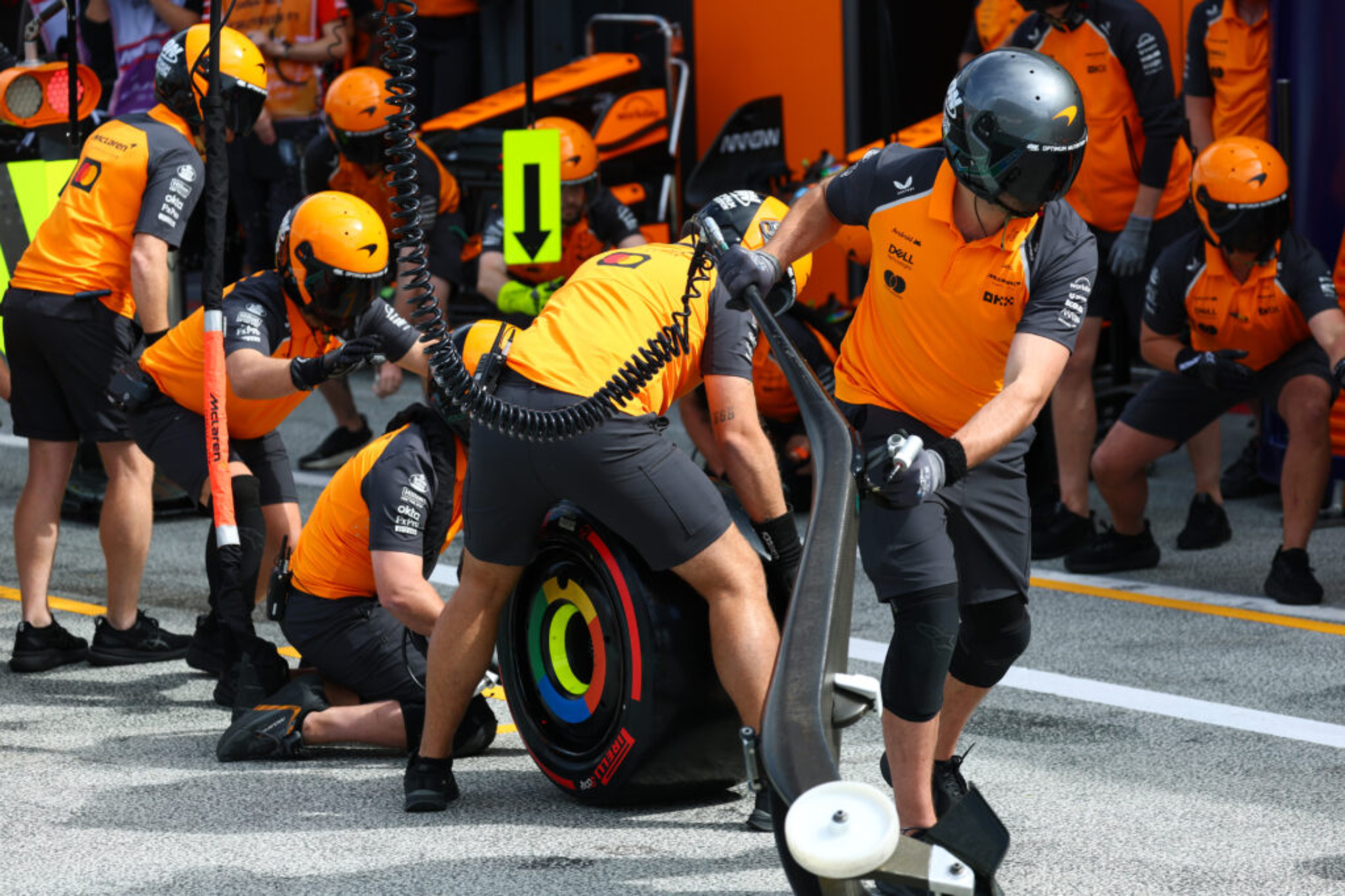 McLaren confirm new pit-stop equipment won’t arrive until 2026