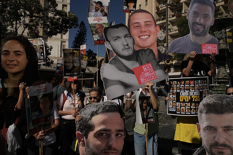 Thousands gather in Israel to mark two years since Hamas' 7 October attack