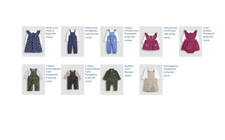 Next baby clothing recalled over ‘choking hazard’