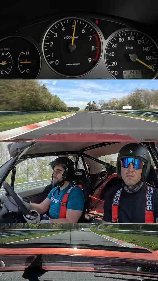 Subaru WRX BugEye Speed Test Nürburgring