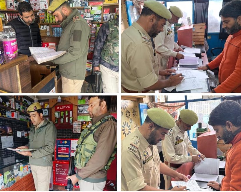 Police conduct inspection of vendors to curb misuse of SIM cards in ...