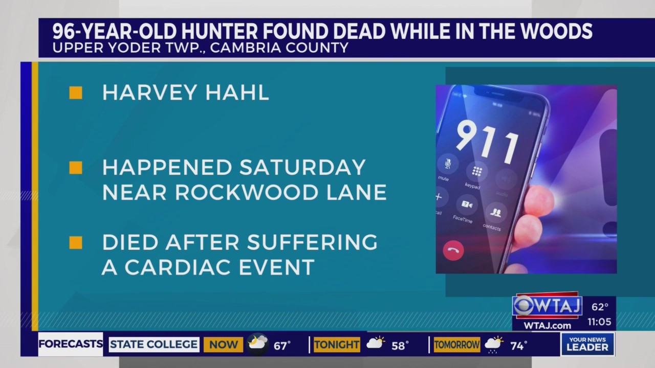 Coroner: 96-year-old hunter died of natural causes while in the woods