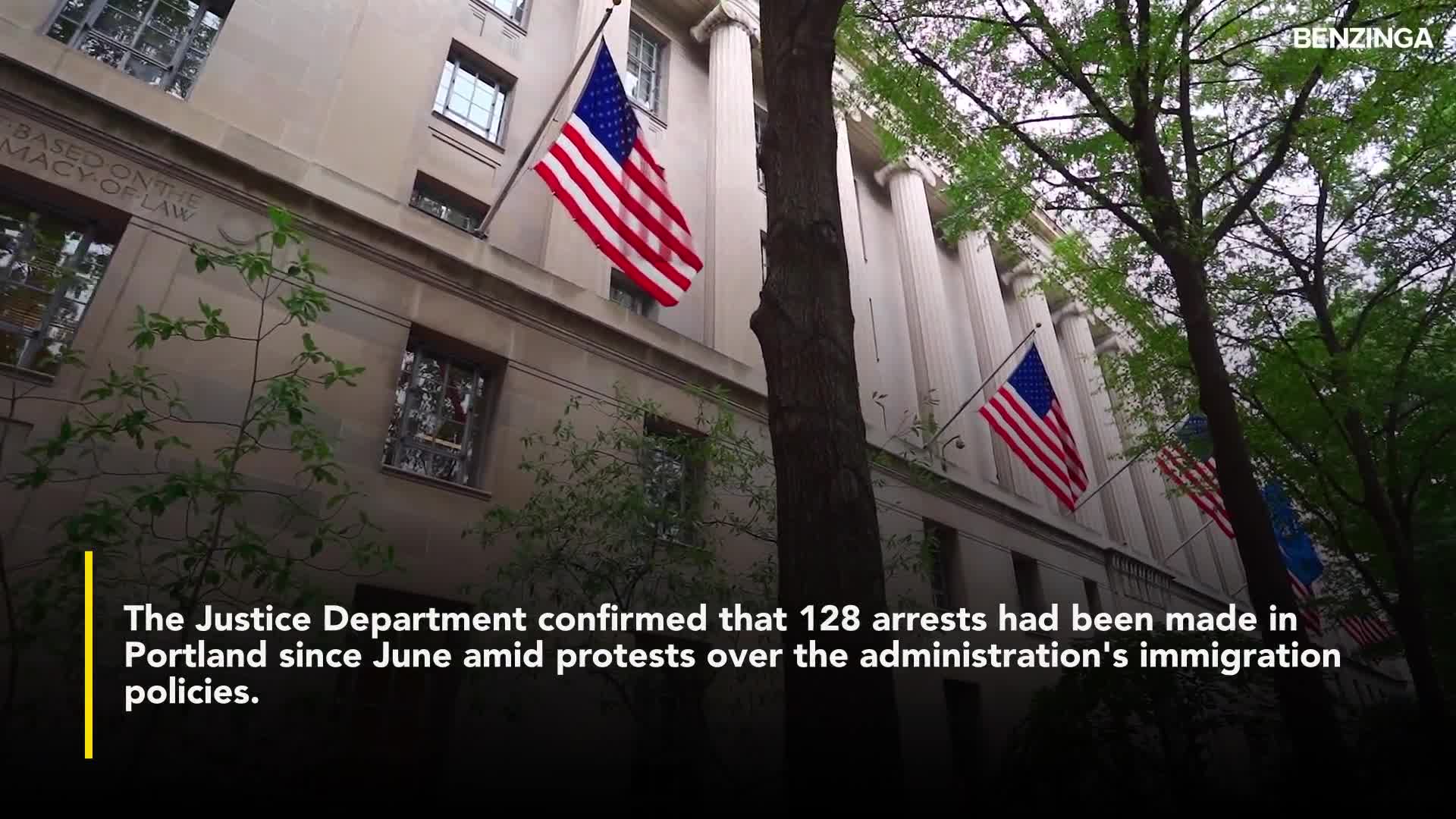 Trump Says, 'Portland Is On Fire,' Suggests He Might Invoke ...