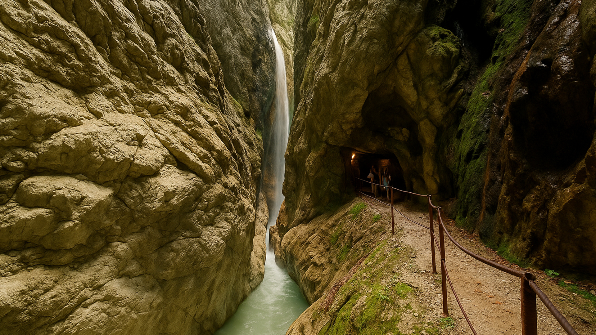 Höllentalklamm Germany – Wild Nature and Mountain Hike in Grainau (4K)