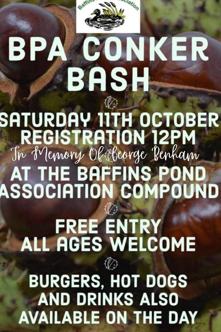 Bash Is Back! Conkers Fly in Baffins in Tribute to 'Simply The Best ...