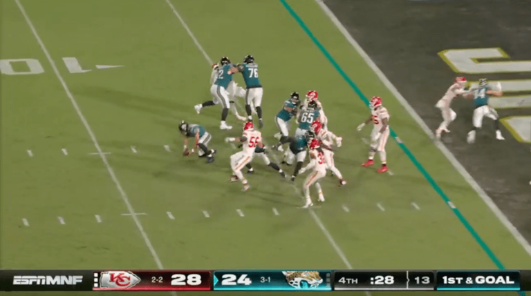 Chris Jones destroyed for effort on game-winning touchdown as Chiefs ...