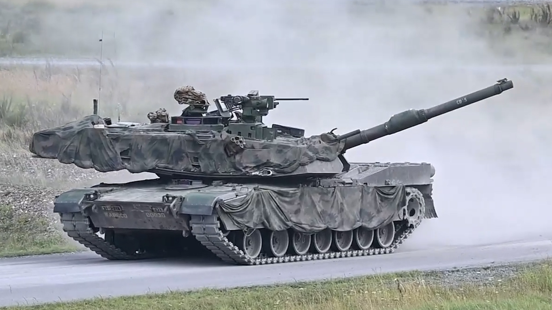 Military Tank Live-Firing Exercise