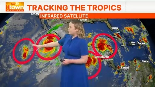 Very active topics in both Atlantic and Pacific: Octave, Priscilla ...