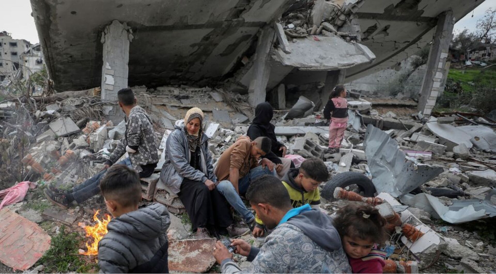 Two years on, Gaza’s displaced still live in ruins under Israeli ...