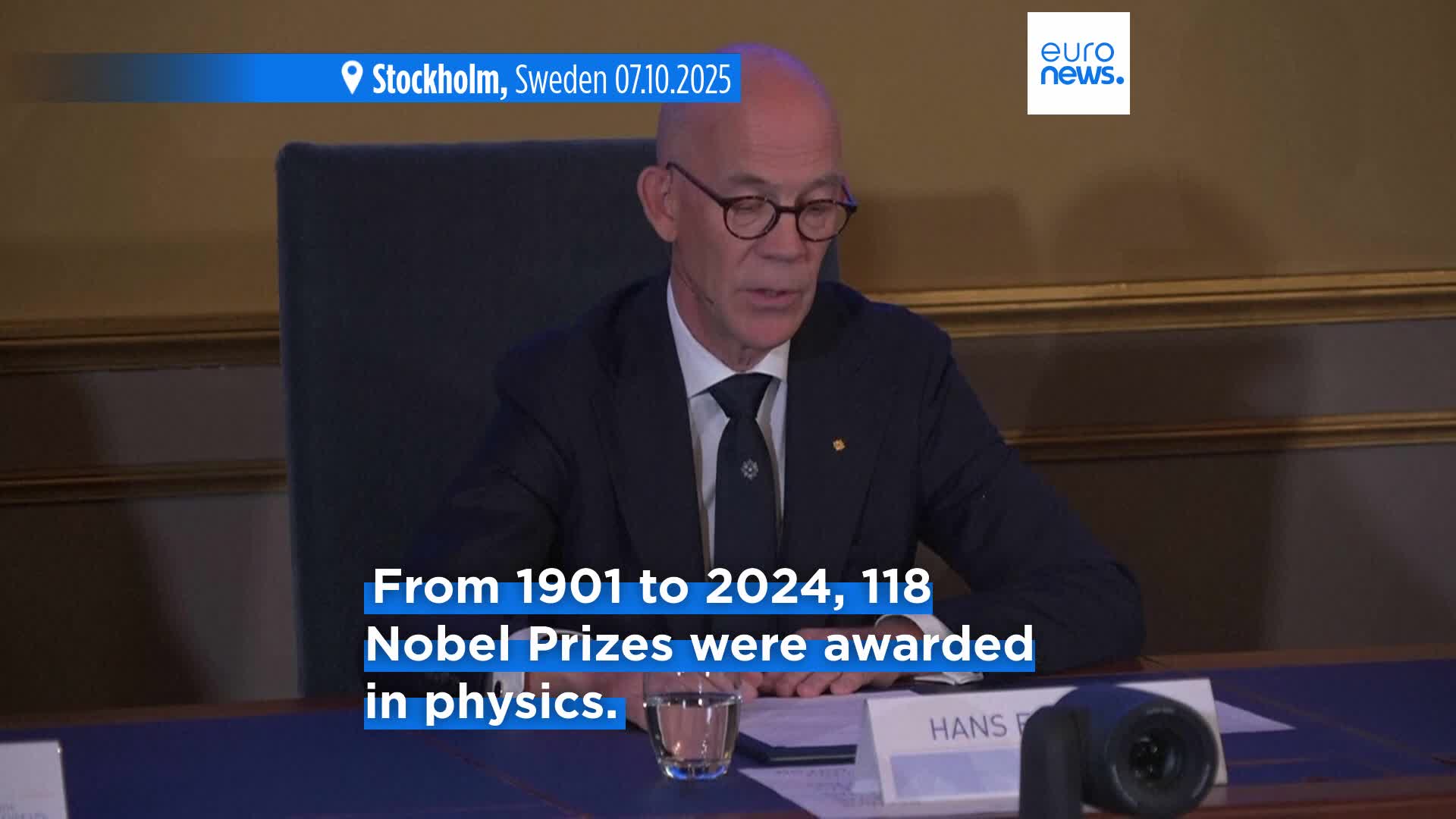 Three US-based scientists win Nobel Prize in physics for work on quantum mechanics