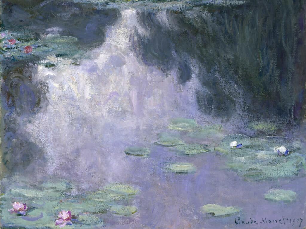 Could Claude Monet See in UV Like a Bee? Something Strage Happened ...