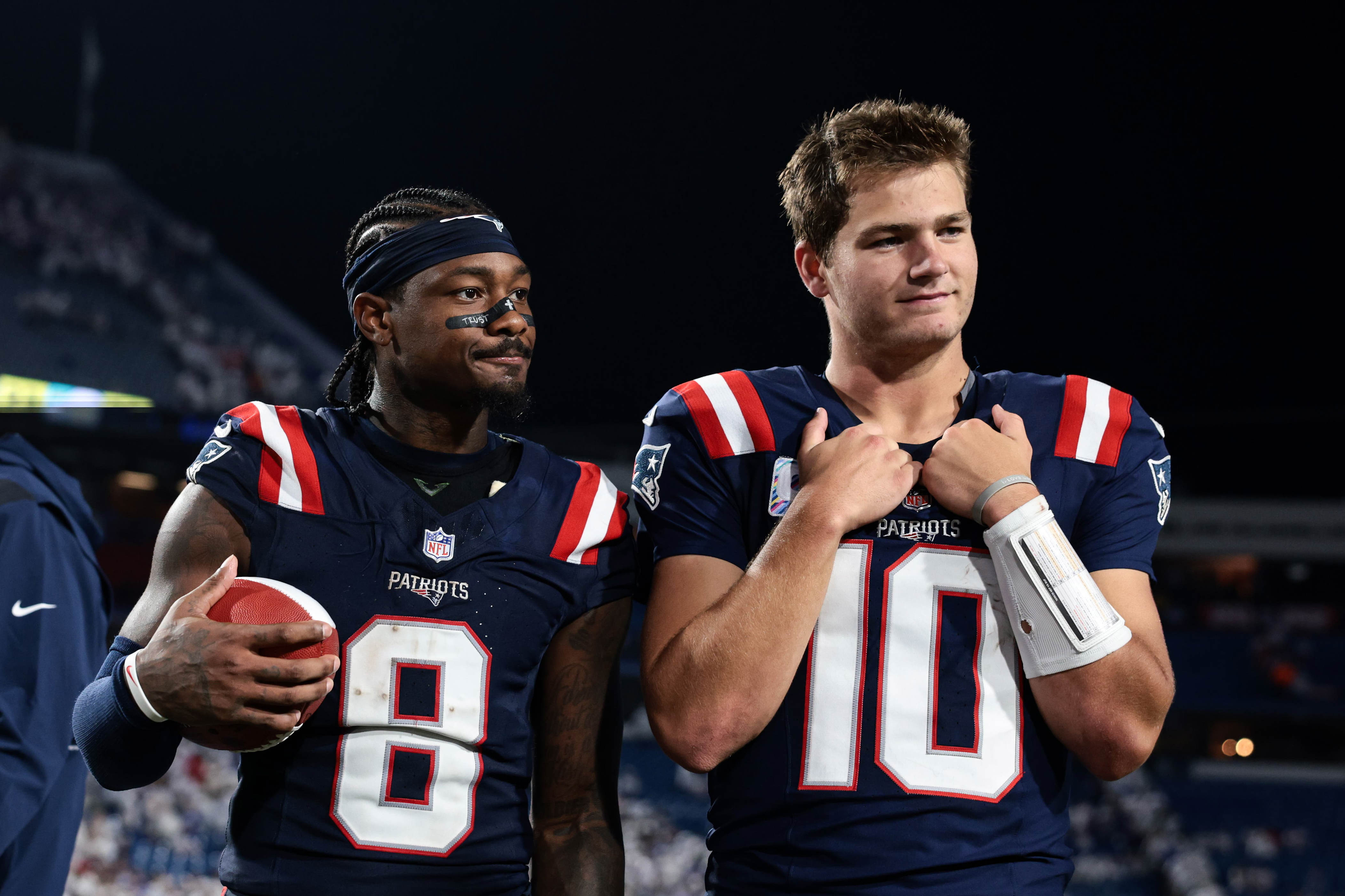 Patriots' Stefon Diggs drops strong words about Drake Maye after Bills win