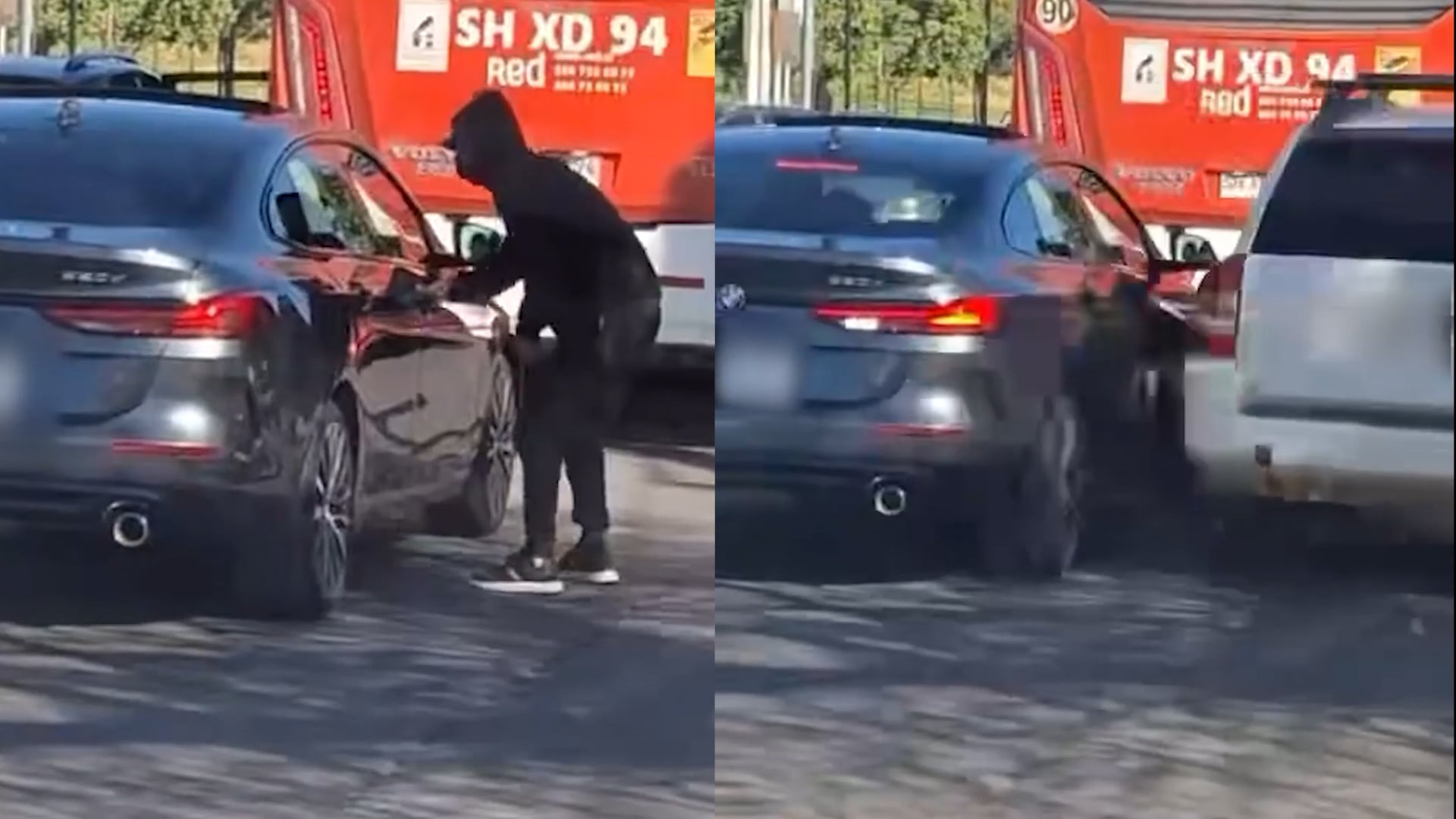 Detención Ciudadana Conductor Atropella A Delincuente Tras Intento De