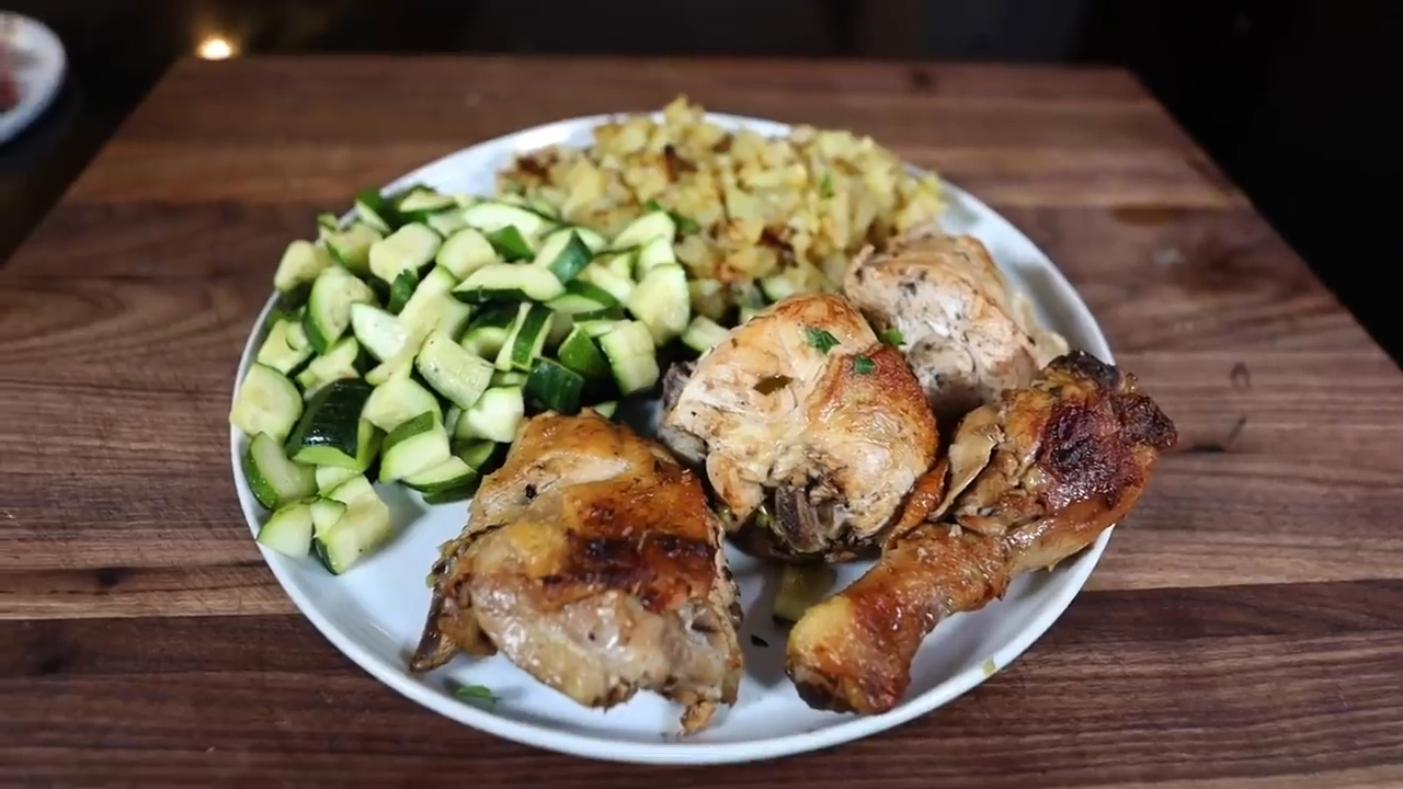 Can Julia Child’s famous chicken dinner really be made in 30 minutes?