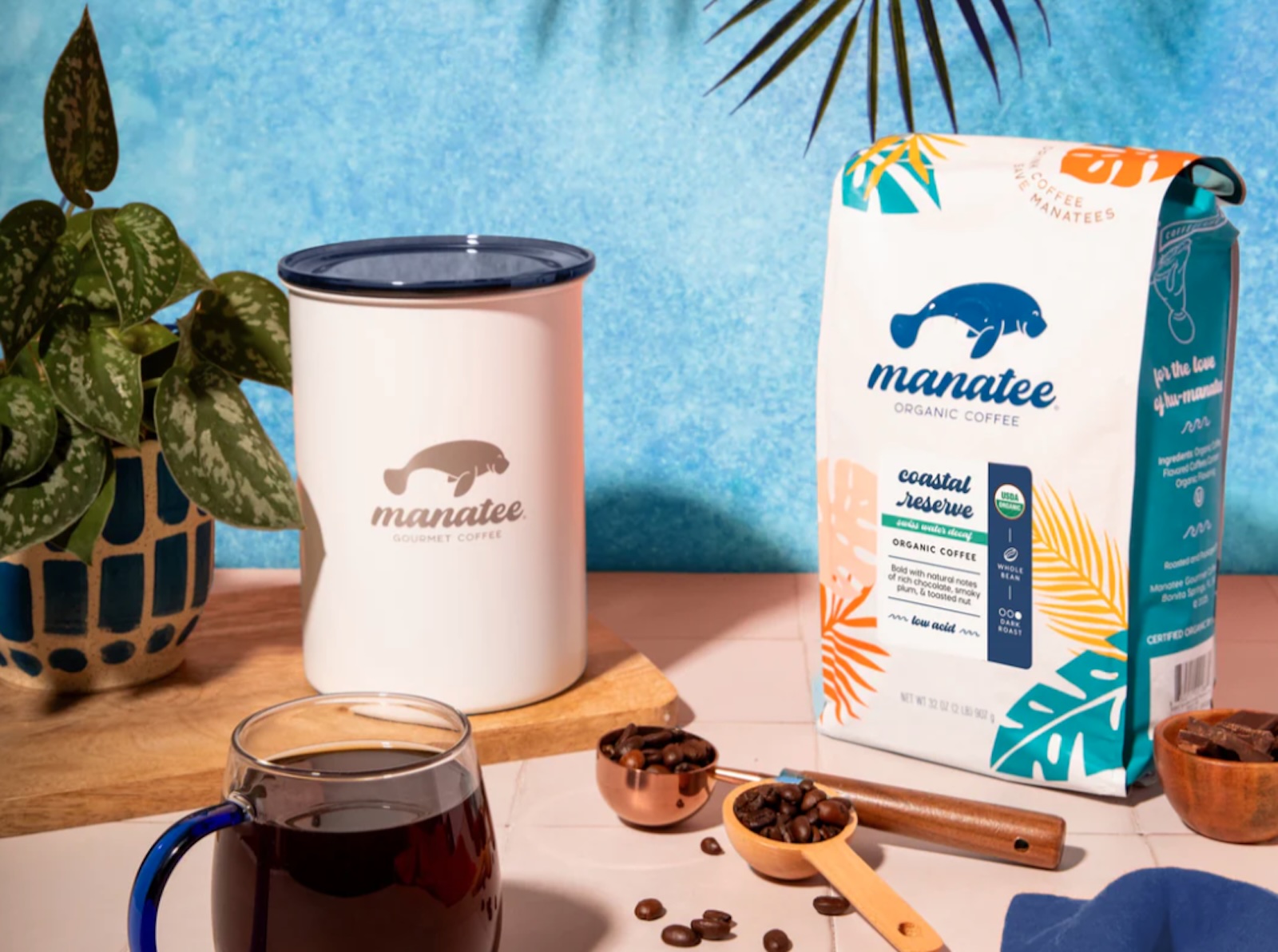 Sip guilt-free: Manatee Coffee unveils new organic Swiss Water decaf