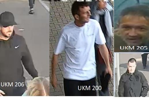 Ballymena: police investigating disorder release images of four people ...