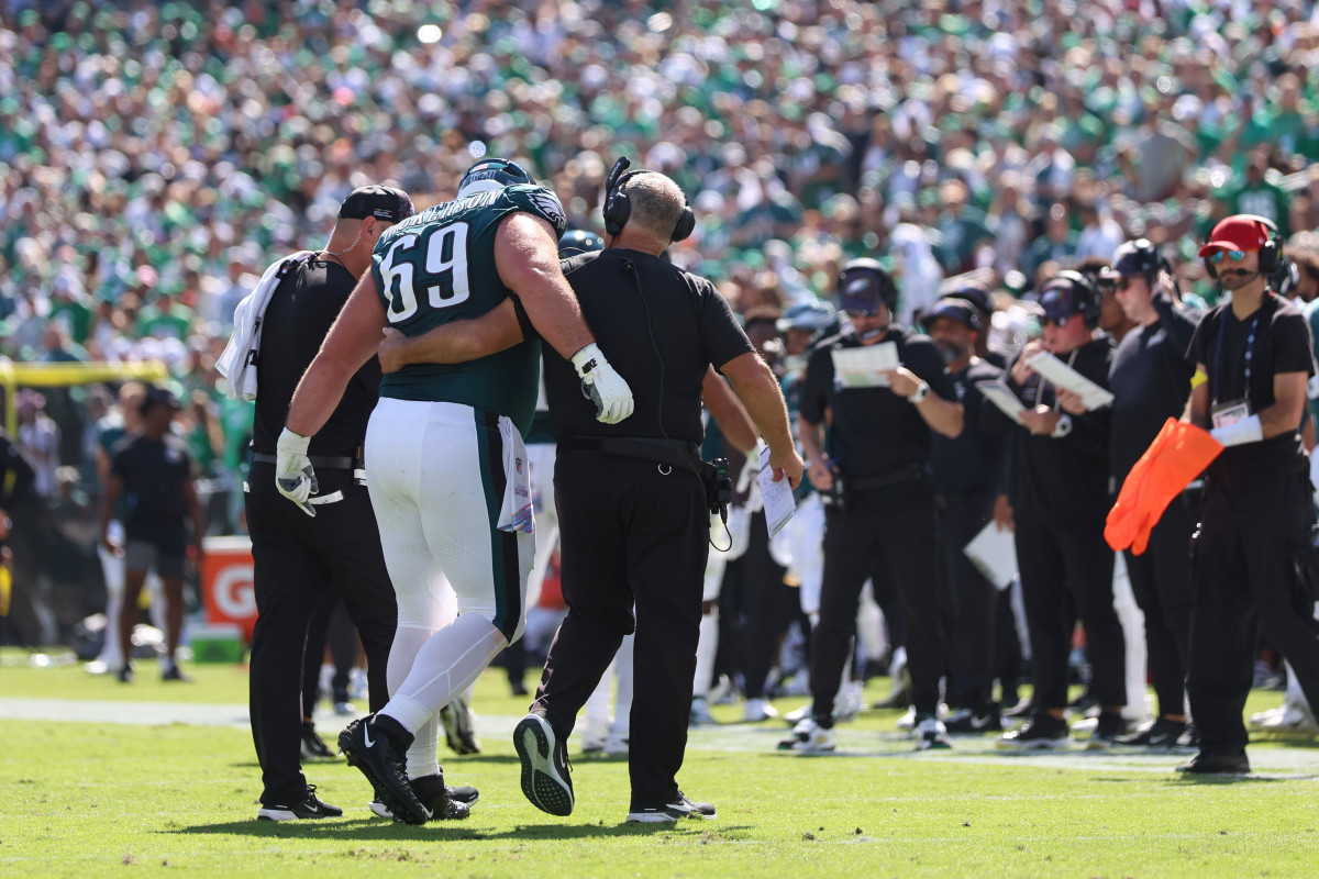 Eagles' offensive line takes major blow ahead of Week 6 against Giants