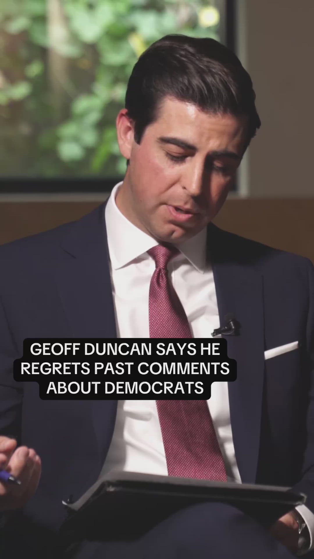 Geoff Duncan says he regrets past comments about Democrats