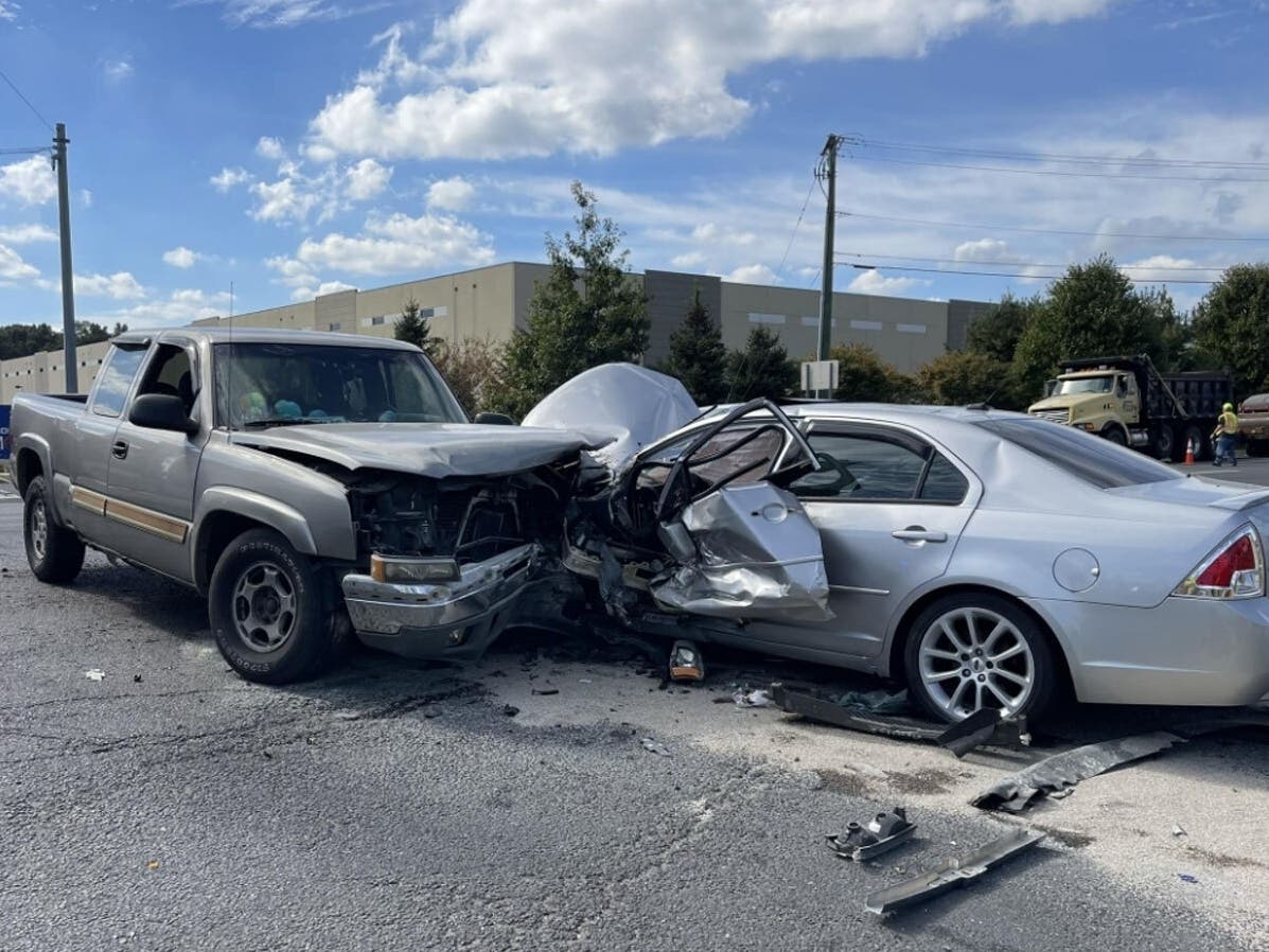 Vehicles Sustain Heavy Damage In Crash On Busy Road In South Windsor