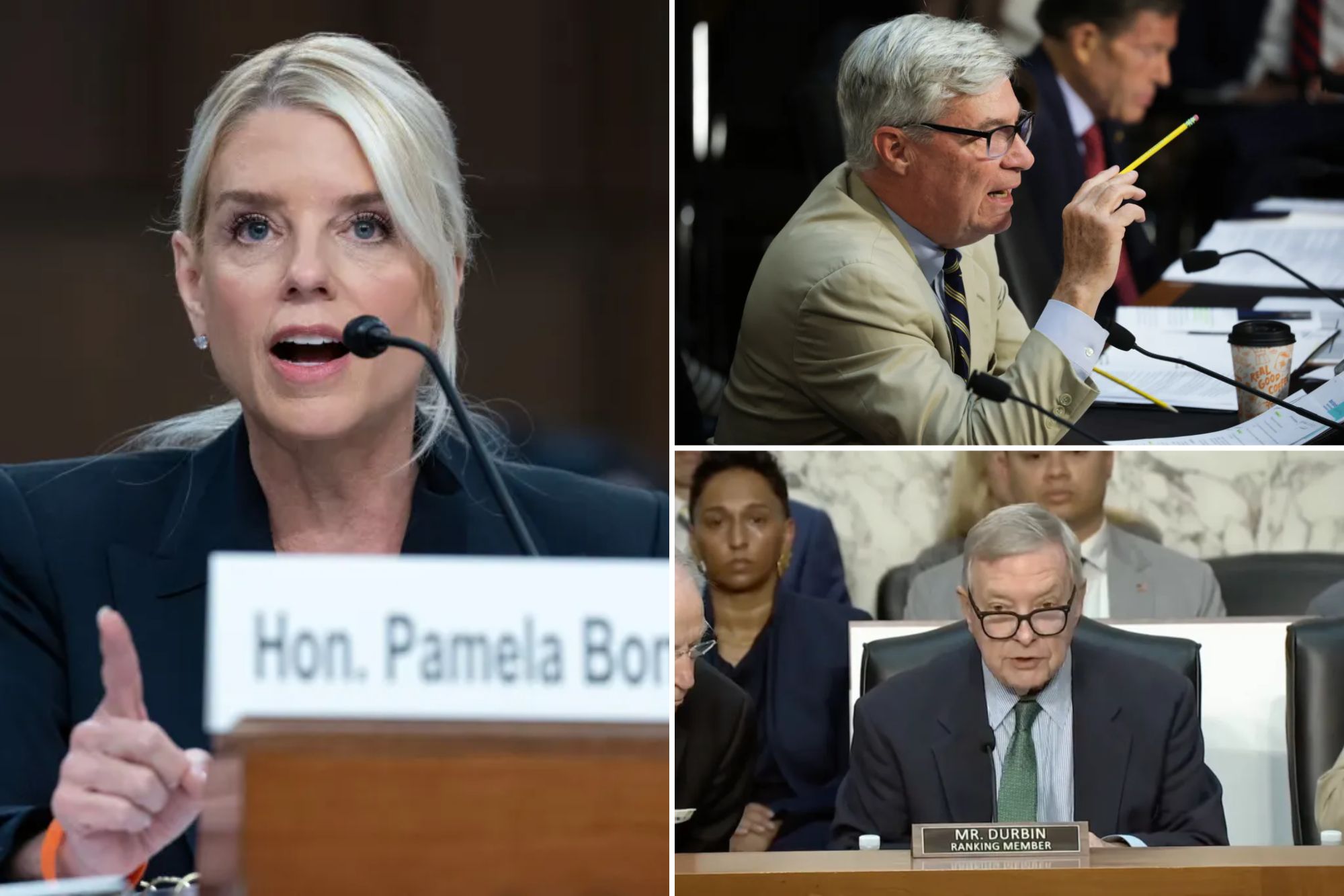 Pam Bondi lashes out at Dems in rowdy hearing over Epstein case ...