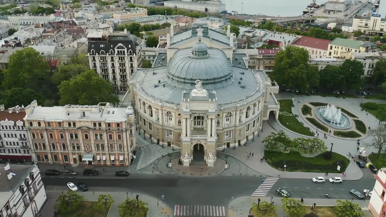 Odesa Drone Tour: Unveiling the Ukrainian Pearl of the Black Sea.