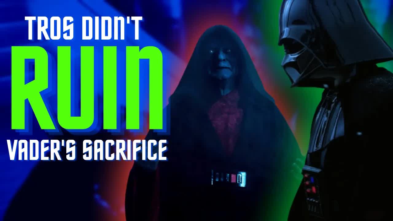 Palpatine's return did not ruin Vader's/Anakin's sacrifice
