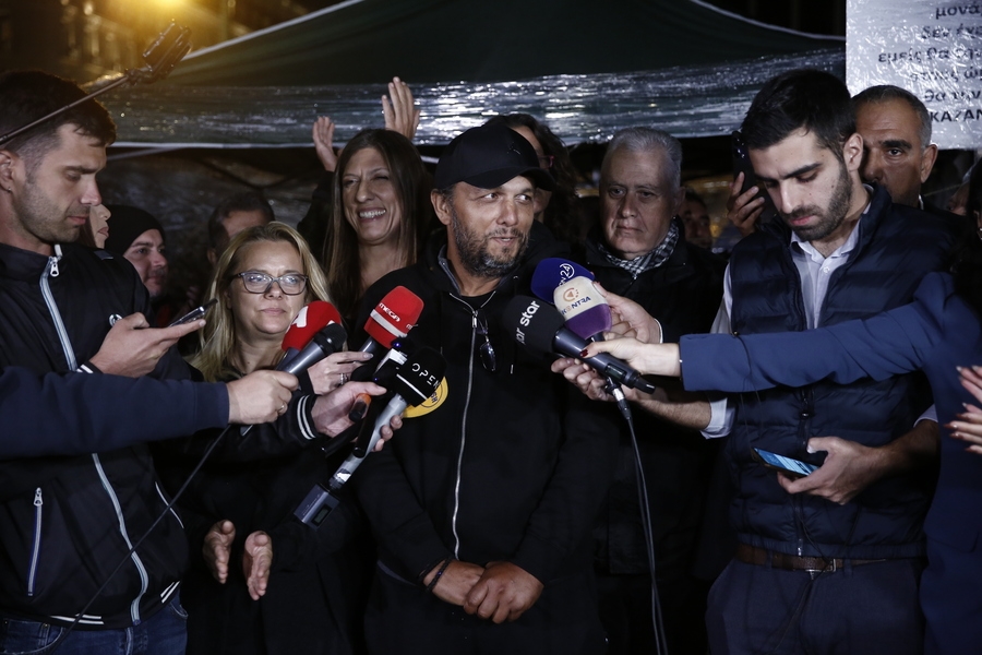 Ο Πάνος Ρούτσι ανακοίνωσε τη λήξη της απεργίας πείνας