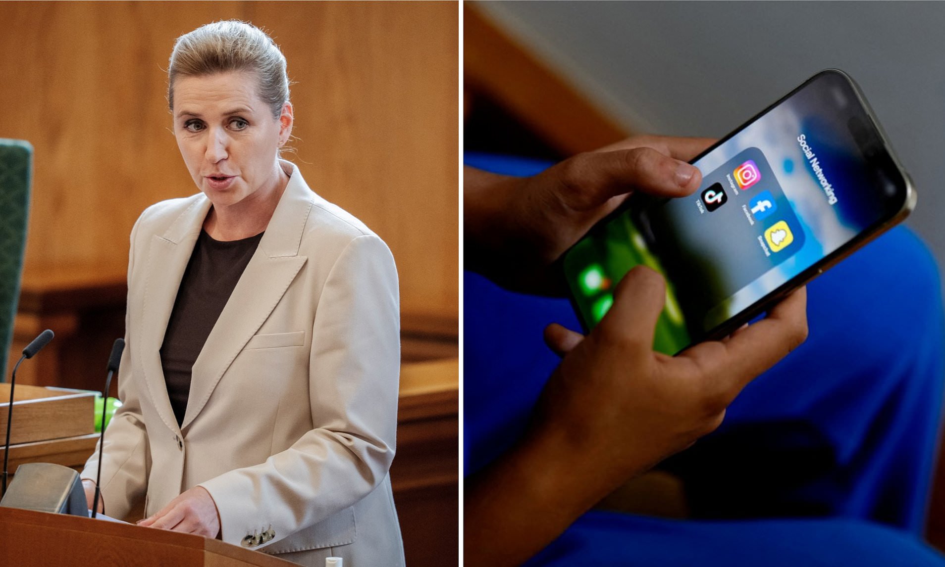 Denmark will BAN social media for under 15s as PM warns it is 'robbing ...