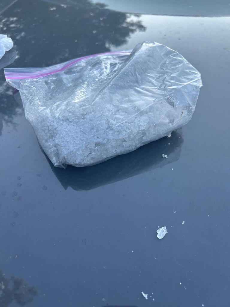 Orange County traffic stop leads to chase, large seizure of meth