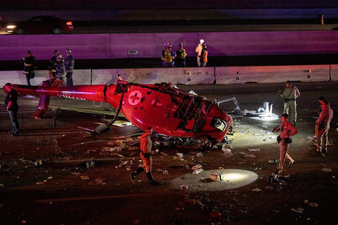 Highway 50 helicopter crash highlights perils medical crews face in the ...