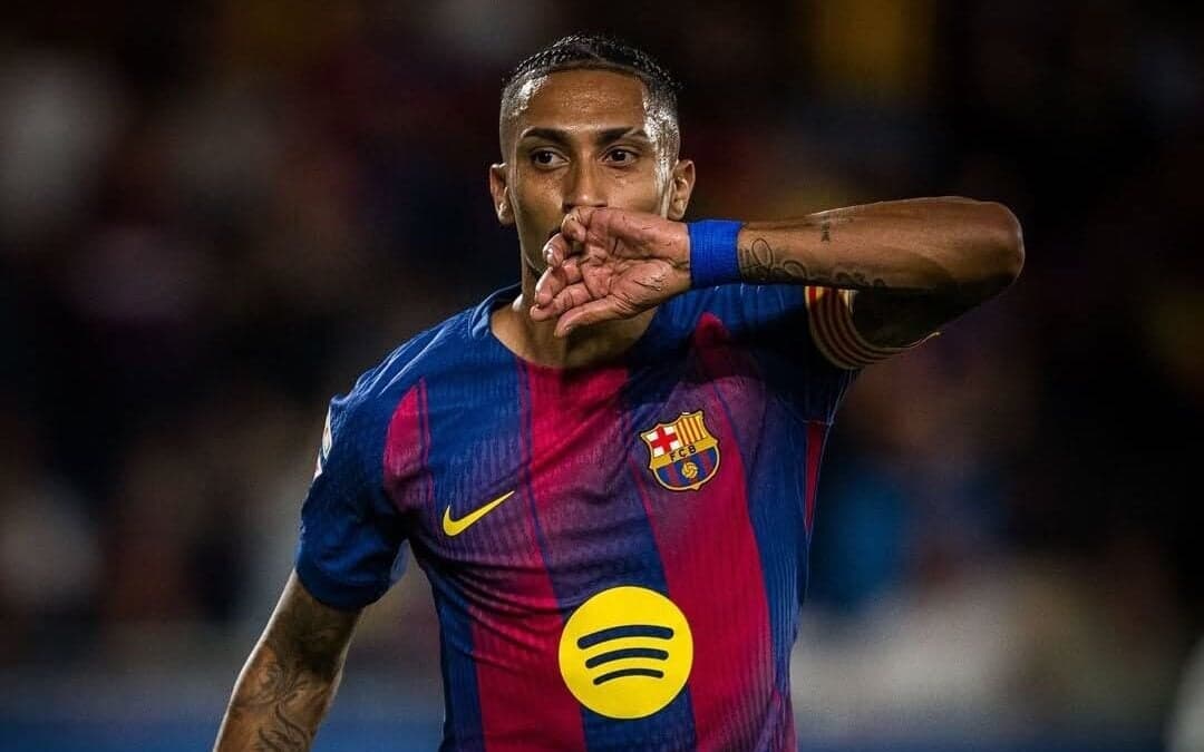 'Sente falta de Raphinha', diz jornal catalão sobre Barcelona
