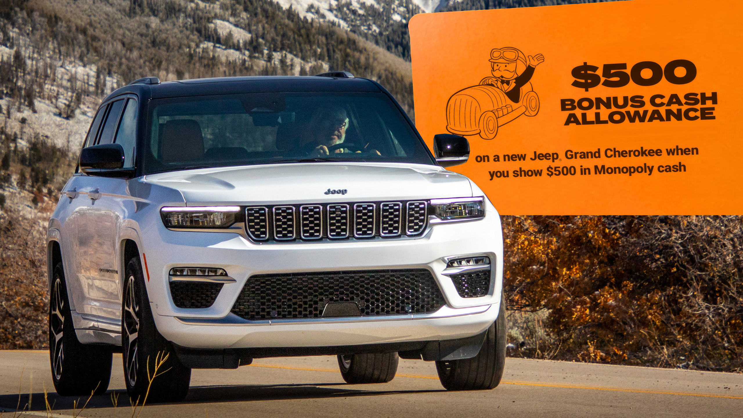 Jeep Wants Your Fake Monopoly Money For A Real SUV
