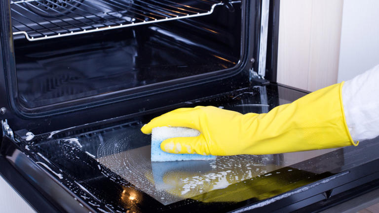 Here's The Ratio You Need To Clean Glass Oven Doors So They Sparkle ...